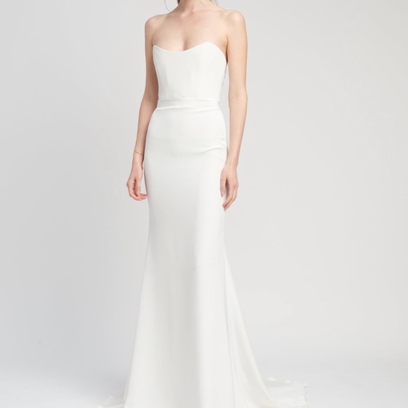 Alexandra Grecco | Dresses | Alexandra Grecco Reine Gown With Sleeves ...